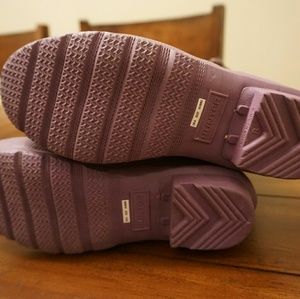 Hunter | Shoes | Rare Matte Textured Purple Hunter Boots Uk4us5 | Poshmark